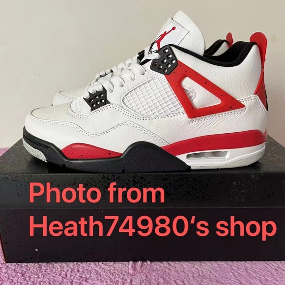 Shoes | New Jordan 4 Red Cement | Poshmark